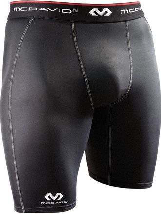 McDavid Herren Kompressionshose HDC Shorts, Schwarz, XXL (Herstellergröße: XXL)