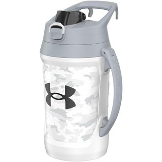 Under Armour Sport-Wasserkrug, isolierte Wasserflasche mit Griff, 1,8 l, Zaunhaken, auslaufsicher, Baseball, Fußball und mehr