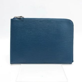 Louis Vuitton Pre-owned Epi Pochette Jules Pm Clutch Bag Blau - - Pre-owned - Damen - Blau - ONE SIZE