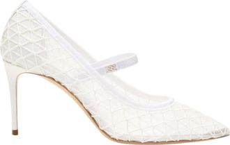 Casadei Femme, Chaussures, Blanc, Taille: 37 1/2 EU Julia Sfinos Pump