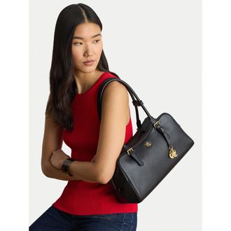 Lauren Ralph Lauren Handtasche LAUREN RALPH LAUREN 431P06068002 Schwarz