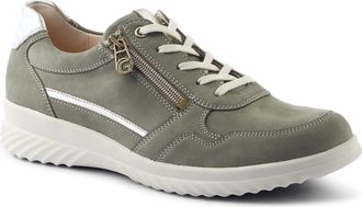 Ganter Damen Heike-H Sneaker, Grün, 38.5 EU Weit