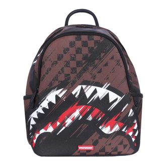 Sprayground Sprayground, Femme, Sacs, Brun, Taille: ONE Size Smeared Grunge Savage Backpack