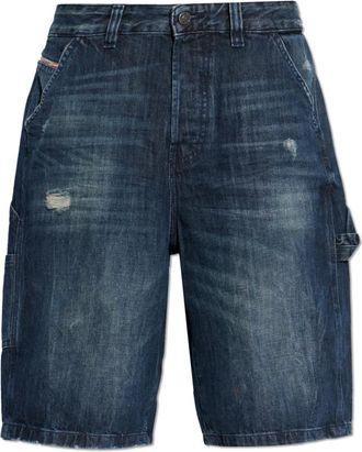 Diesel Homme, Shorts, Bleu, Taille: W31 D-Livery-W-Short