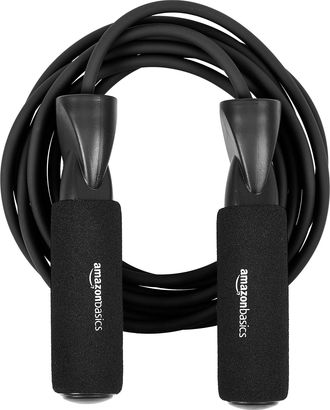 Amazon Basics Standard-Springseil, 300 cm, Schwarz