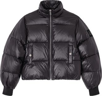Ganni Zipped Puffer Jacket