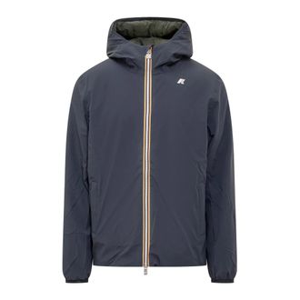K-Way Jack St Warm Reversible Jacket - - Jackets - Herren - Blau - 2XL