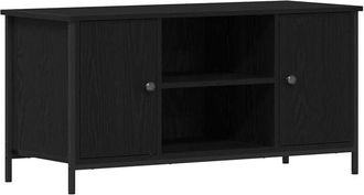 vidaXL Vidaxl - TV-Schr&auml;nk Schwarze Eiche 100 x 40 x 50 cm Holzwerkstoff