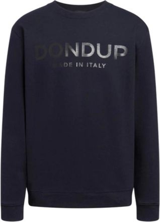 Dondup Homme, Sweatshirts et sweats &agrave; capuche, Bleu, Taille: XL Kf0196U SweaT-shirt