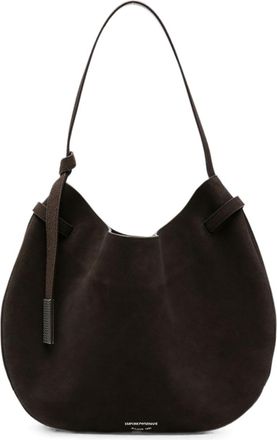 Emporio Armani Sac Port&eacute; &Eacute;paule - Marron