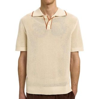 Selected Polo manches courtes en coton
