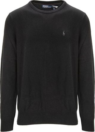 Ralph Lauren Homme, Pulls, Noir, Taille: XL Maille ras du cou