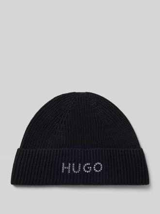 HUGO BOSS M&uuml;tze aus Woll-Mix Modell Siro_Hat