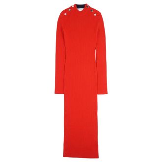 Max Mara Femme, Robes, Rouge, Taille: 36 FR Garibo Knit Dress