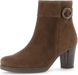 Gabor Bottines pour femme, bottines pour femme, largeur suppl&eacute;mentaire mod&eacute;r&eacute;e (G), Cacao 33, 39 EU