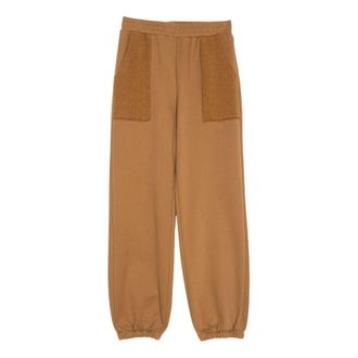 Twinset Kamel Joggerhose Casual Bequemer Stil - - Trousers - Damen - Braun - L