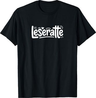 Mapanoli Design Leseratte - S&uuml;&szlig;er Buchliebhaber Style T-Shirt