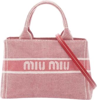 Miu Miu Damen, Pre-Owned, Rot, ONE SIZEGr&ouml;&szlig;e