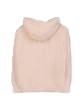 Chlo&eacute; Cotton-Wool Knit Cardigan - Beige