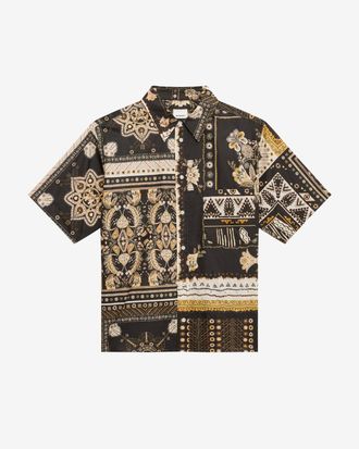 Isabel Marant Chemise Garlonn - Homme - Noir-ocre - Tailles - Isabel Marant