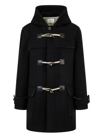 TOMBOY toggle hooded coat - Noir