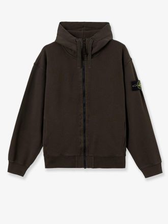 Stone Island Oversized organic cotton hoodie - STONE ISLAND - gender_Man