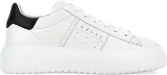 Hogan Homme, Chaussures, Blanc, Taille: 44 EU H-Stripes Baskets