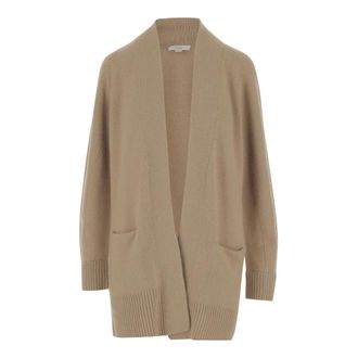 Vince Kaschmir-Cardigan mit offenen Taschen - - Knitwear - Damen - Beige - S
