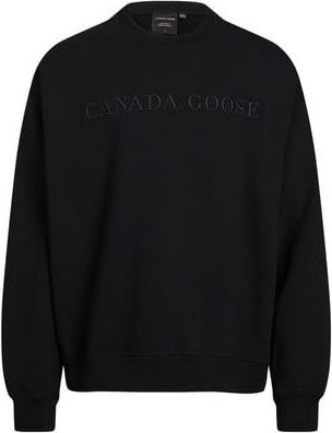 Canada Goose Sweat ample &agrave; broderie ton sur ton