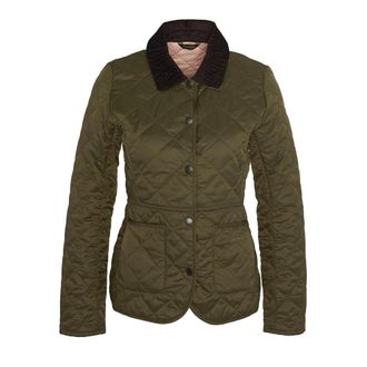 Barbour Femme, Vestes, Vert, Taille: 40 FR Deveron Quilted Jacket