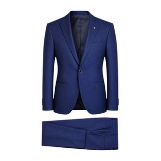 Luigi Bianchi Mantova Traje de novio - - Suits - Herren - Blau - 3XL