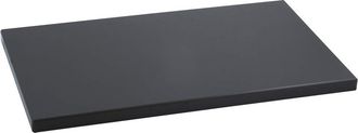 Metaltex 73381538 Schneidebrett, Polyethylen 50 x 30 x 2 cm Schwarz