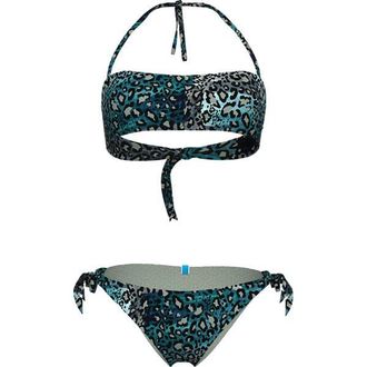 Arena Damen Badeanzug WOMENS WATER PRINT BIKINI BANDEAU
