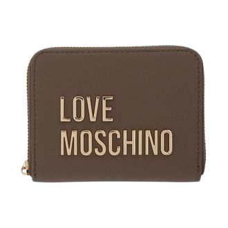 Love Moschino Mittlere Geldb&ouml;rse - - Accessories - Damen - Braun - ONE SIZE