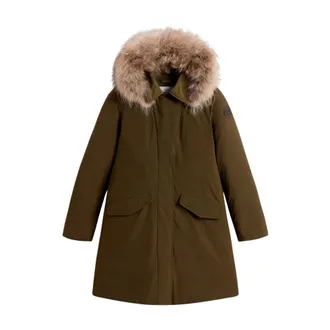 Woolrich Femme, Manteaux, Vert, Taille: 42 FR Parka Cfwwou0878Frut3128 Vert foncé