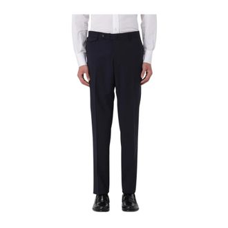 Tagliatore Wollhose - - Trousers - Herren - Blau - S