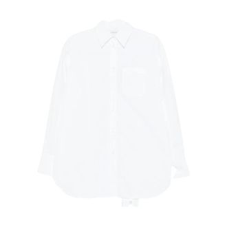 Sportmax Cotton Blend Shirt - - Blouses & Shirts - Damen - Wei&szlig; - M