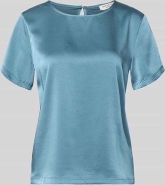 Max Mara Regular Fit T-Shirt aus Satin Modell GILBERT