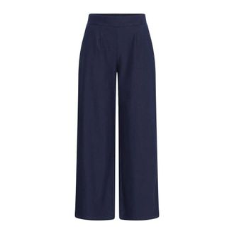 Ichi Ichi, Femme, Jeans, Bleu, Taille: 46 FR Ihkate Wide Pantalons