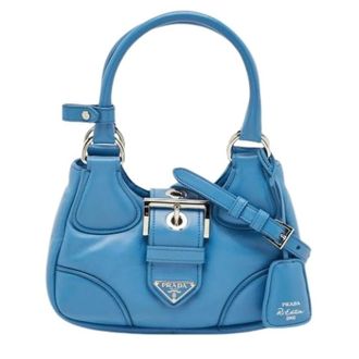 Prada Pre-owned Vintage Lederhandtasche - - Pre-owned - Damen - Blau - ONE SIZE