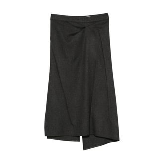 Victoria Beckham Midi R&ouml;cke - - Skirts - Damen - Grau - M