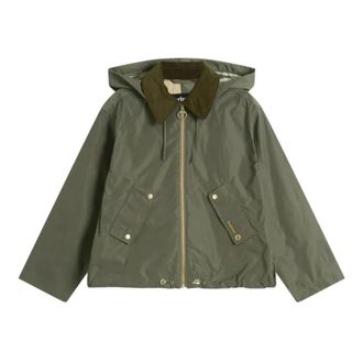 Barbour Femme, Vestes, Vert, Taille: 36 FR Weaver Showerproof Jacket