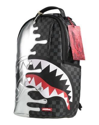 Sprayground SILVER SIDE DRIP BLACK CHECK DLXSV BACKPACK