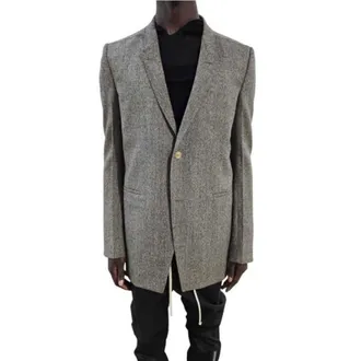 Rick Owens Homme, Costumes, Vert, Taille: M Concordian Jkt