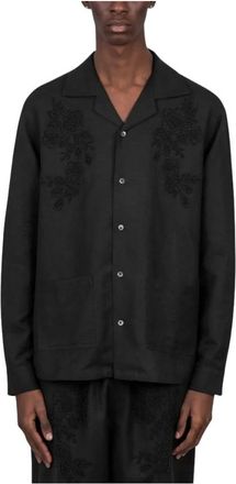Baziszt Baziszt, Homme, Chemises, Noir, Taille: XL Celeste Shirt