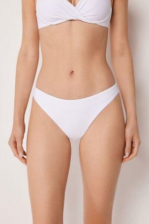 Calzedonia Bikinihose Premium Fit Wei&szlig;