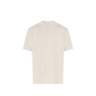 Calvin Klein Baumwoll-T-Shirt in Beige