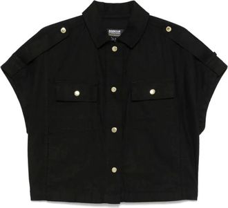 Barbour Femme, Blouses et Chemises, Noir, Taille: 40 FR Utility Shirt Jacket