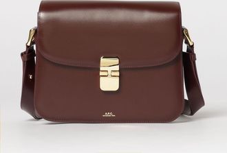 A.P.C. Umh&auml;ngetasche A. P.C. Damen Farbe Weinrot