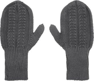 Americandreams Americandreams, Femme, Accessoires, Gris, Taille: ONE Size Cotton Mittens